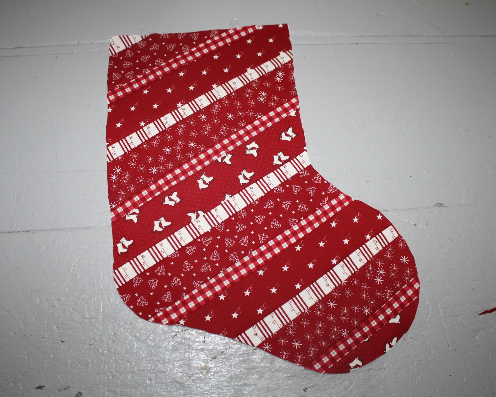 Whimsical Fabric: December Tutorial Tuesday - Christmas Stocking
