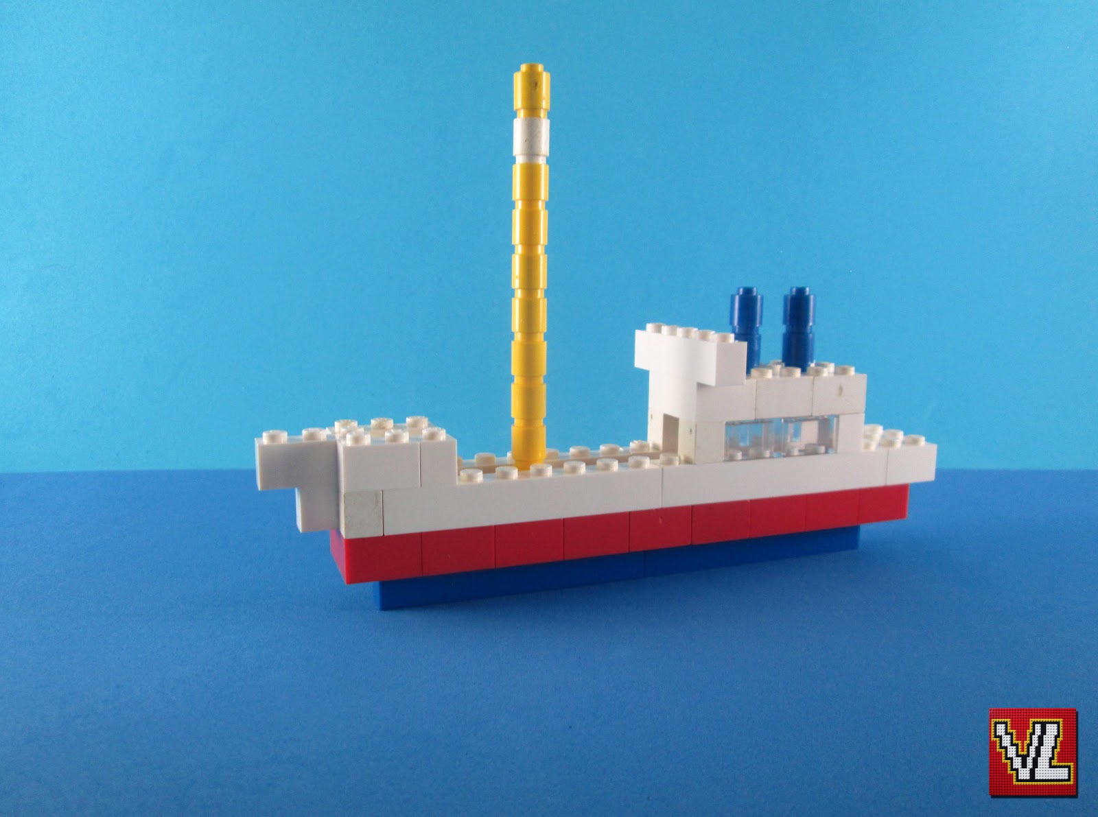 VIVOLEGO: Barco em LEGO vintage