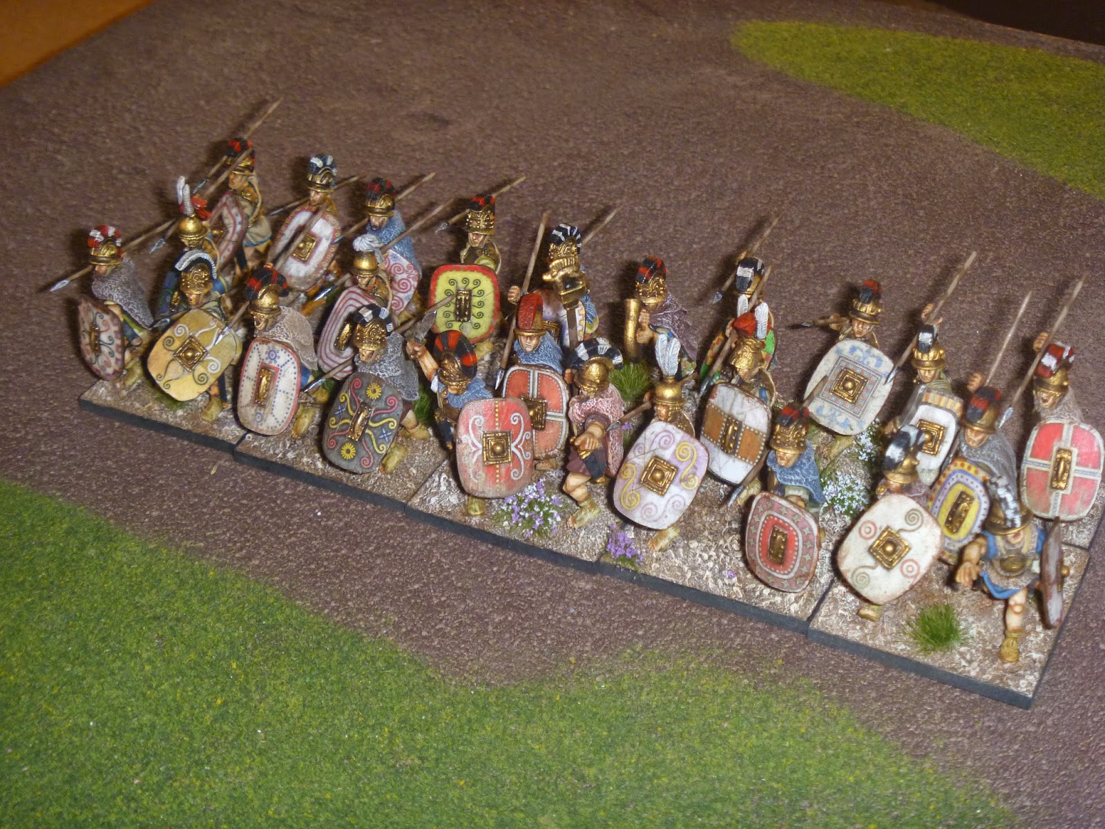 This ain't living...: Italian Hill Tribe units.