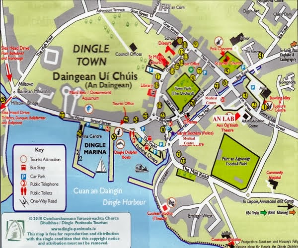 London Paris and Ireland: Maps