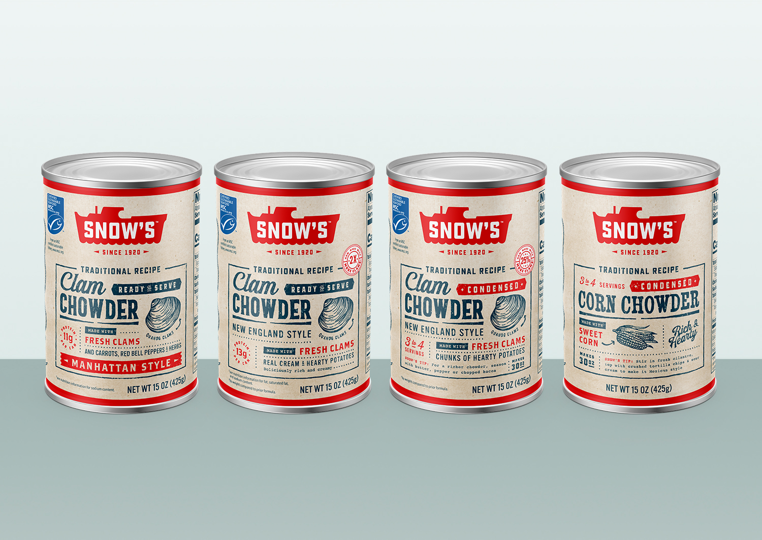 Snow’s – Packaging Of The World