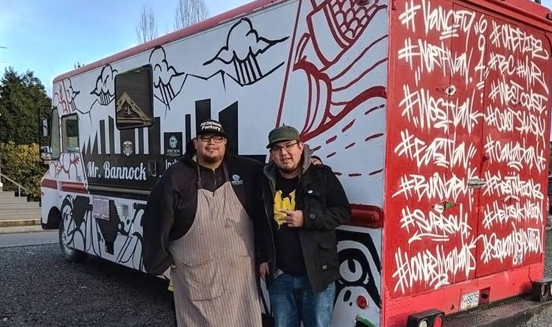 White Wolf : Mr. Bannock, Metro Vancouver's first Indigenous food truck ...