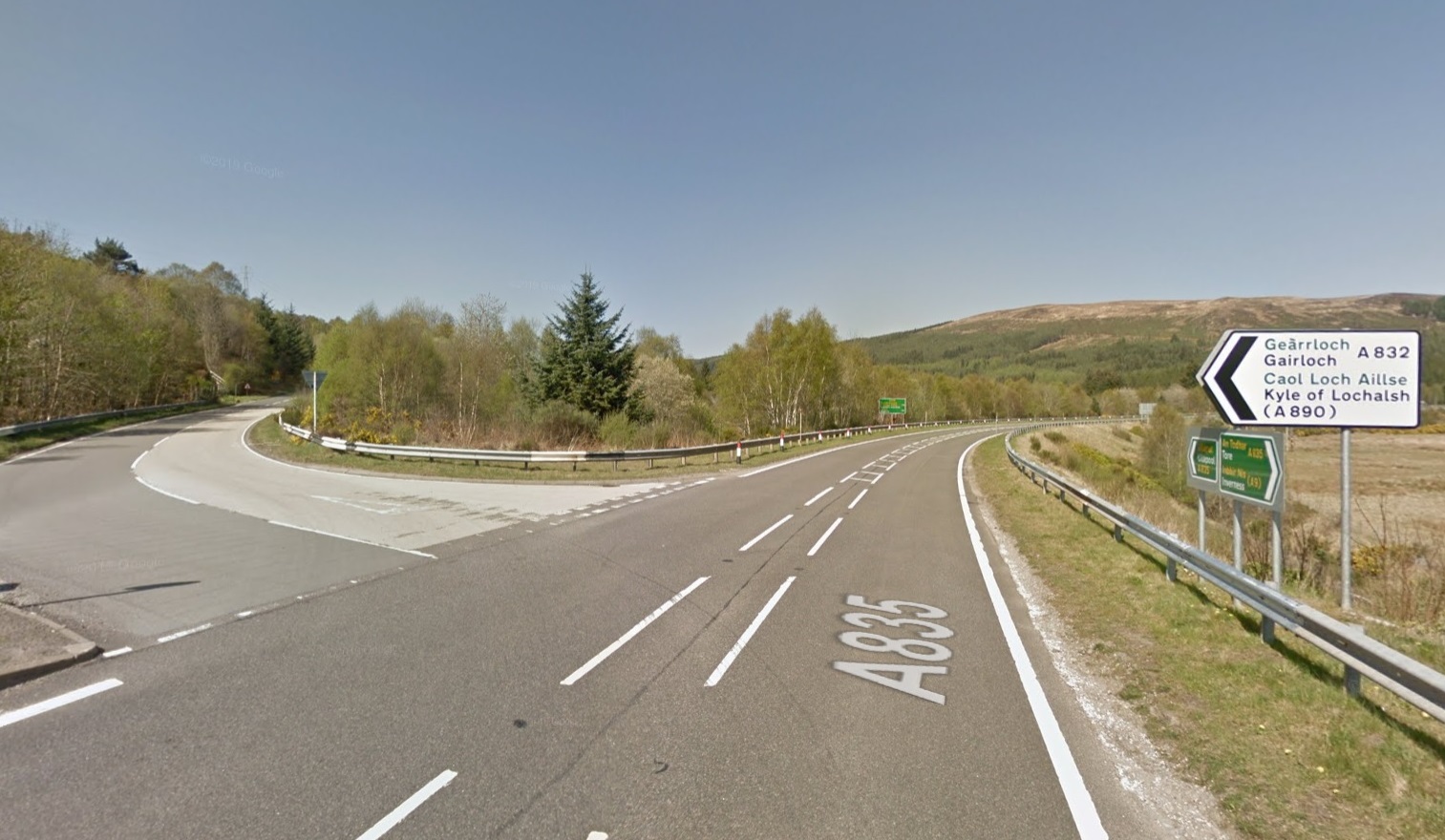 except the Kyles and Western Isles: Ghost junctions