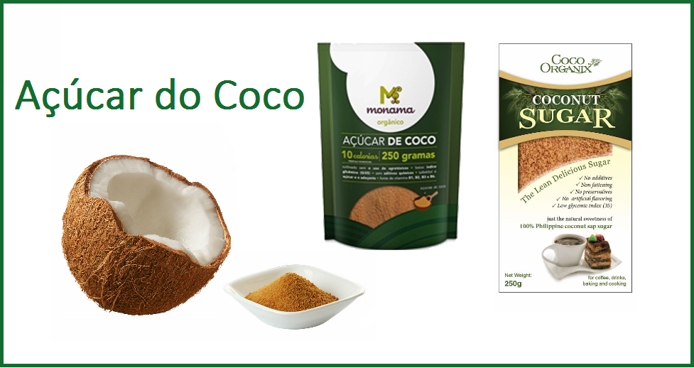 NUTRIÇÃO MAIS SABOR E SAÚDE: NOVIDADE: Açúcar de coco orgânico