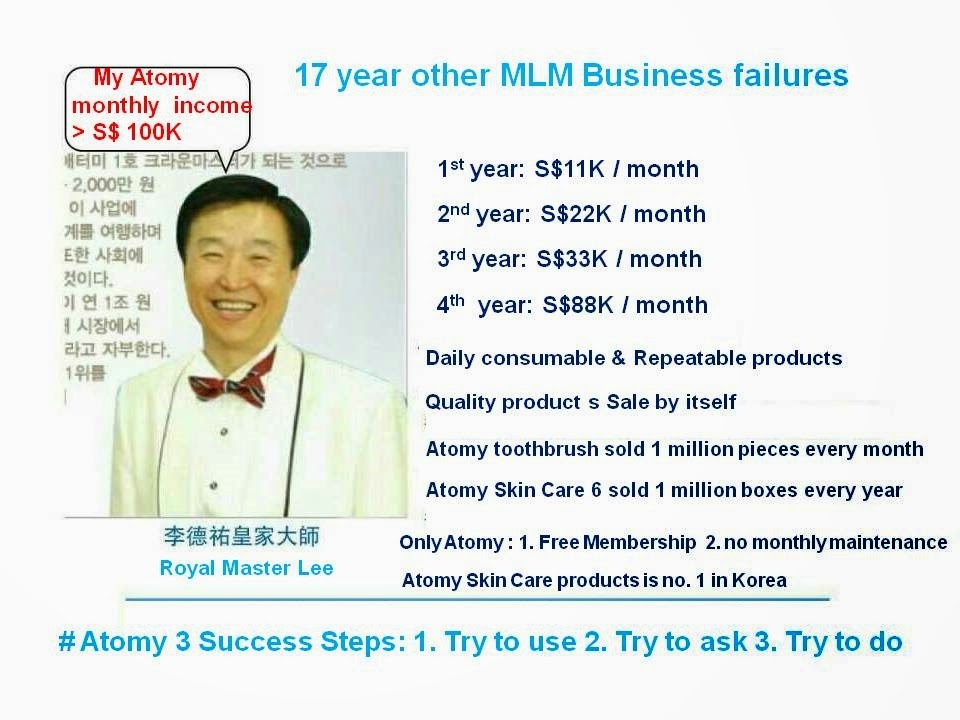 ATOMY KOREA GROUP: ATOMY AWARD & TESTIMONI, CROWN MASTER AWARD, SALES ...