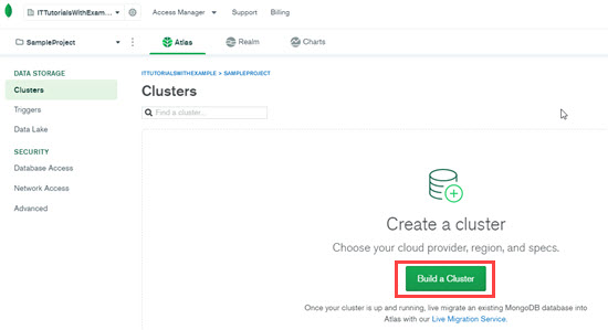 Getting Started with MongoDB Atlas - Part 1 ~ IT Tutorials with Example