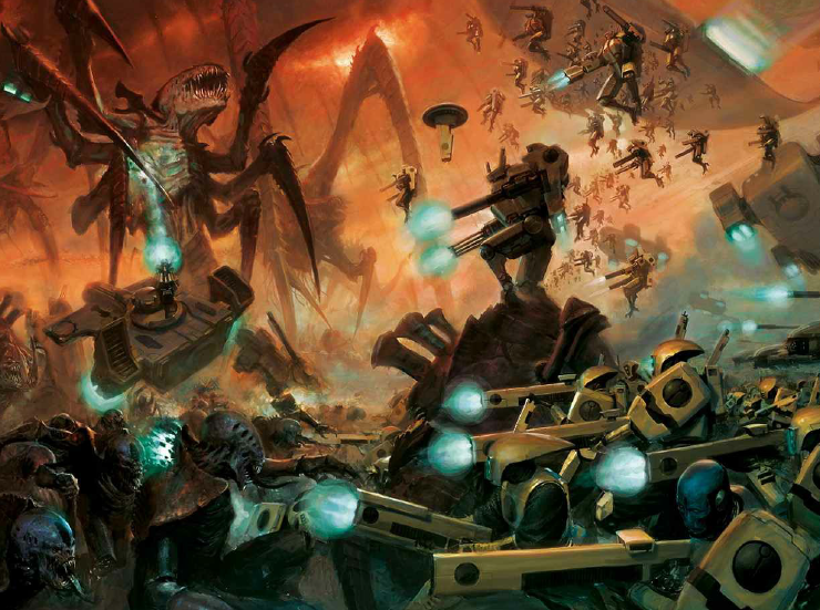 Plastic Kingdoms: A look into the Tau Codex Rules and Formations ...