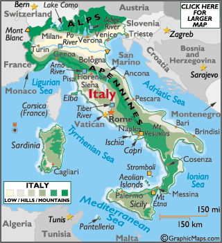 Italy: Environmental Geography