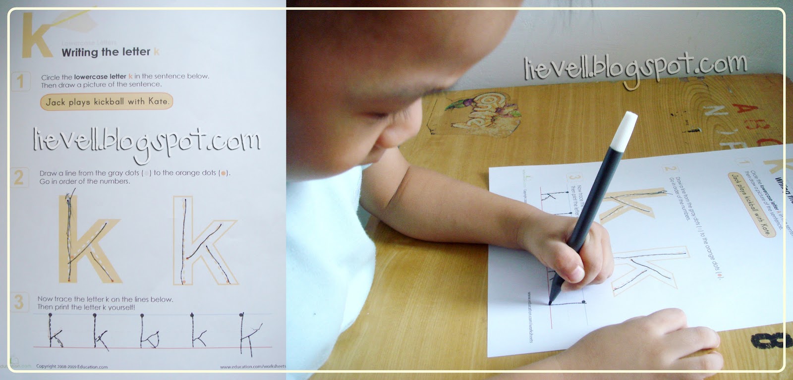 Preschool : Letter K - Lievell