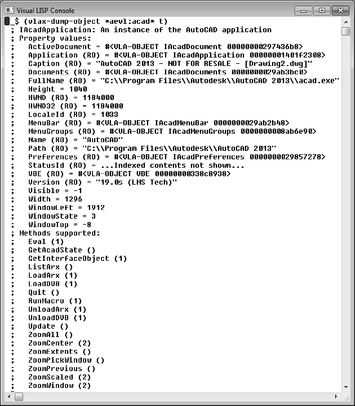 Autocad Experts Visual Lisp Chapter 6 Activex Data And Structures