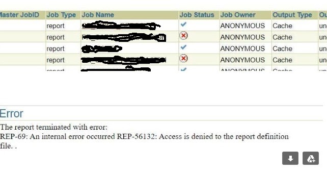 Blog de Carlos Cortez: REP-69 An internal error occurred REP-56132 ...