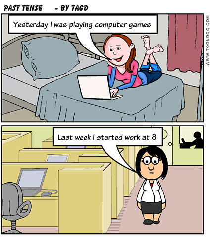 English for All - E4A: PAST CONTINUOUS TENSE