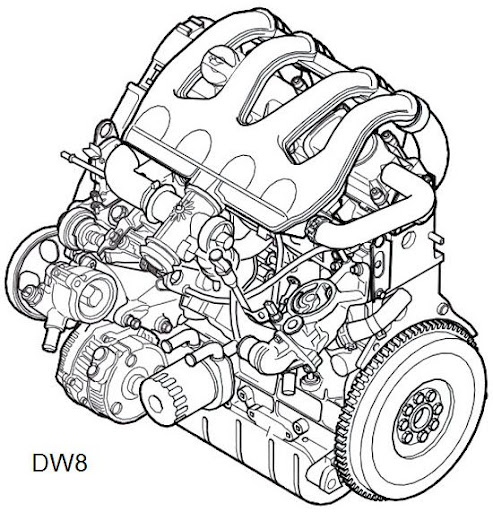 LDV Pilot van: LDV Pilot engine drawing