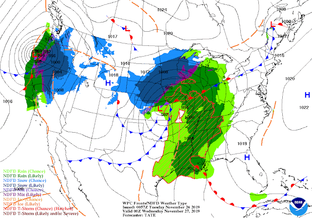 Four Different Weather Headaches Will Snarl Thanksgiving Travel This ...