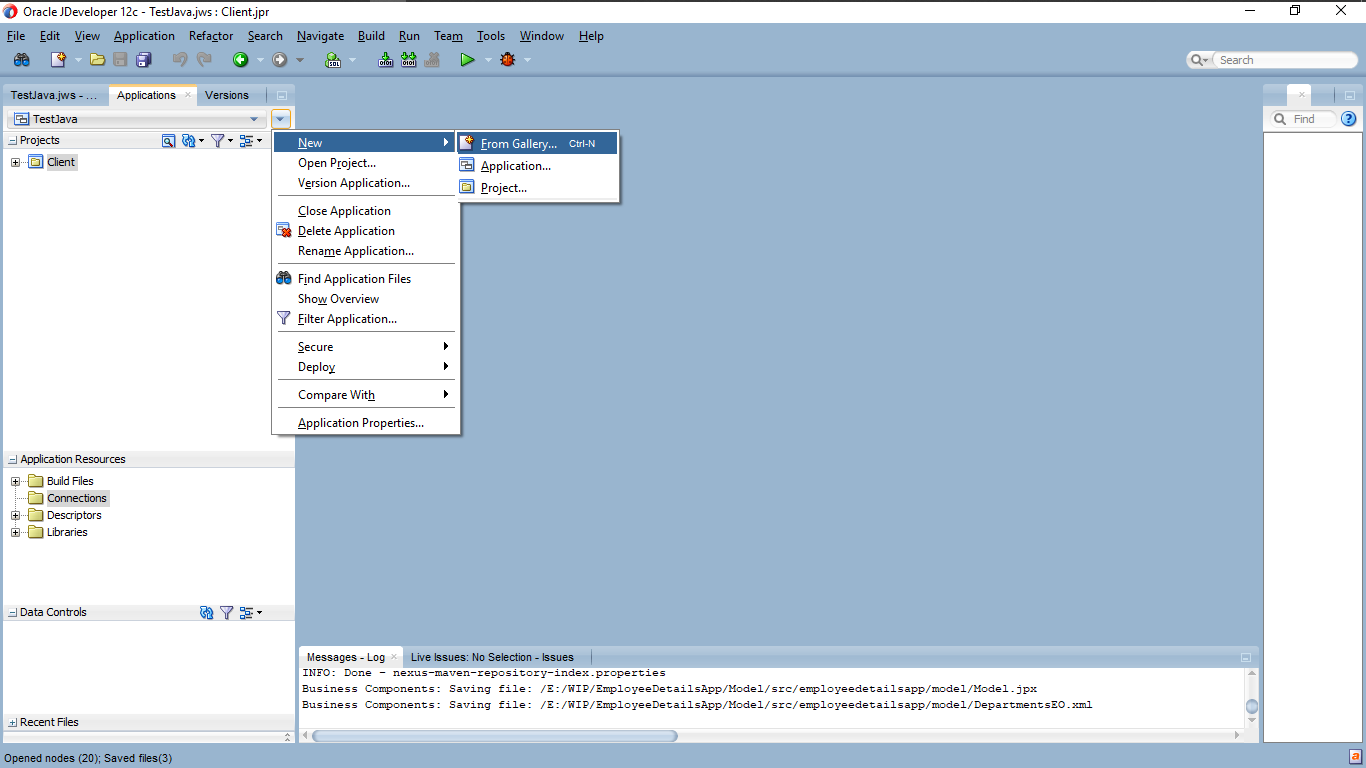 Creating First Oracle Adf Application 3341