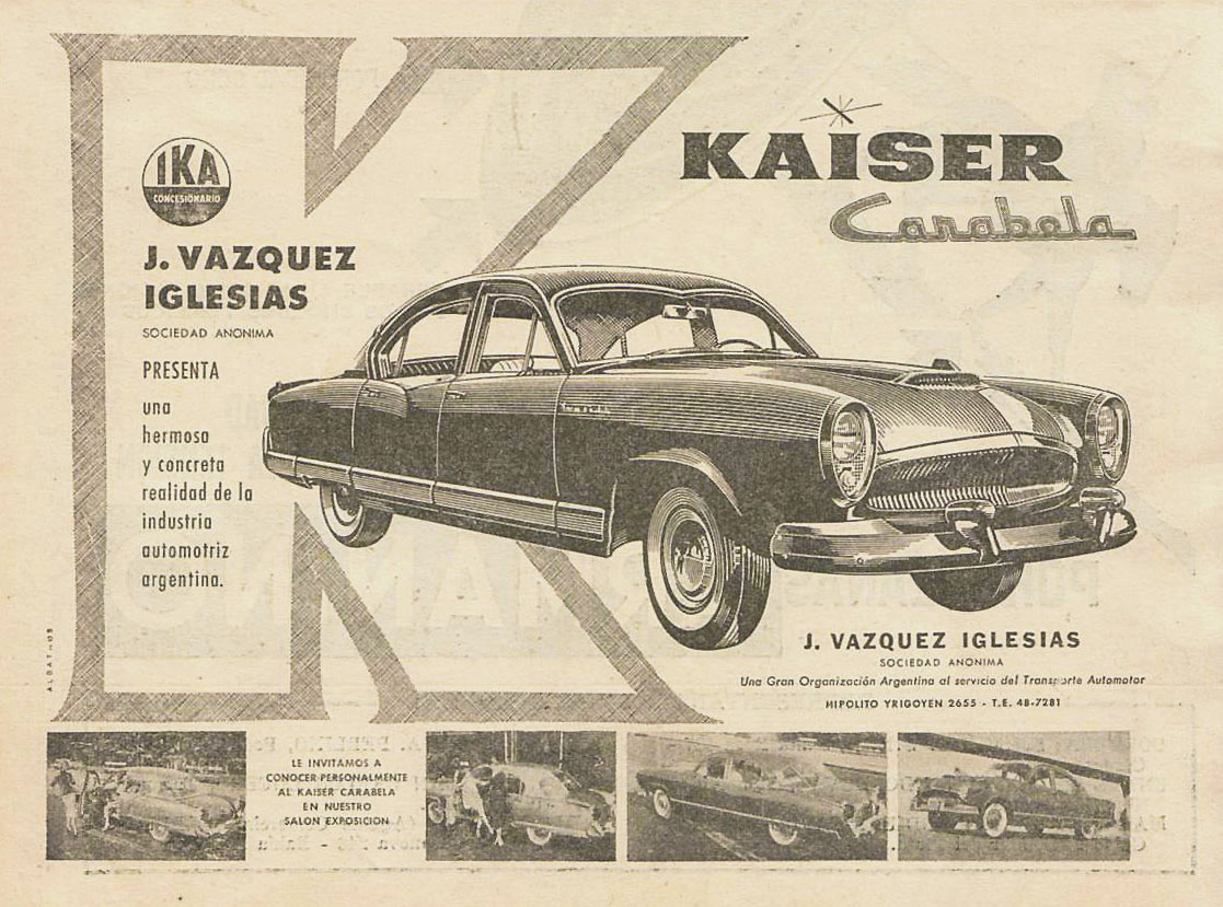 LatterCars.Com: El Kaiser Carabela de 1958