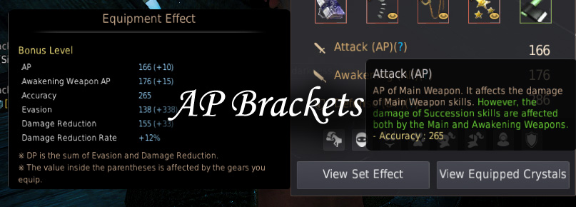 Black Desert Online: AP Brackets