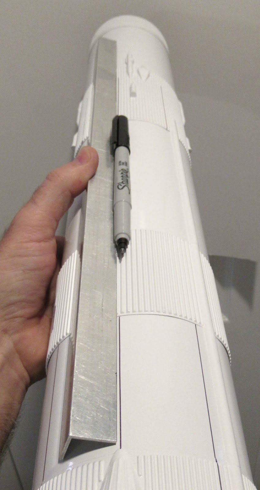 Model Rocket Building: Estes Saturn V #1969 Build, Part 38, Interstage ...