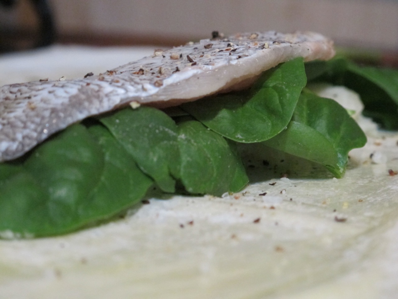 muppys: Filo Fish Parcels and Plum Charlottes