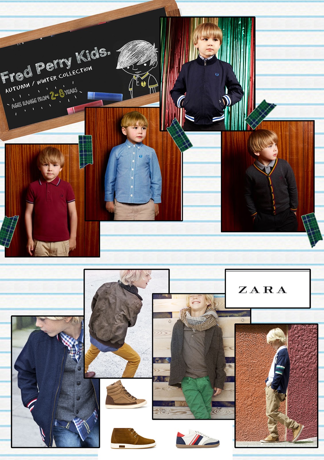 Dilly Foxtrot Investigates: More cool Boyswear AW11 - Fred Perry & Zara