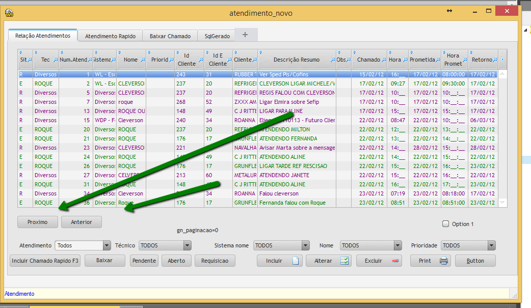 Windev21 Aulas,Estudos e Desenvolvimento: Windev Tabela Paginação