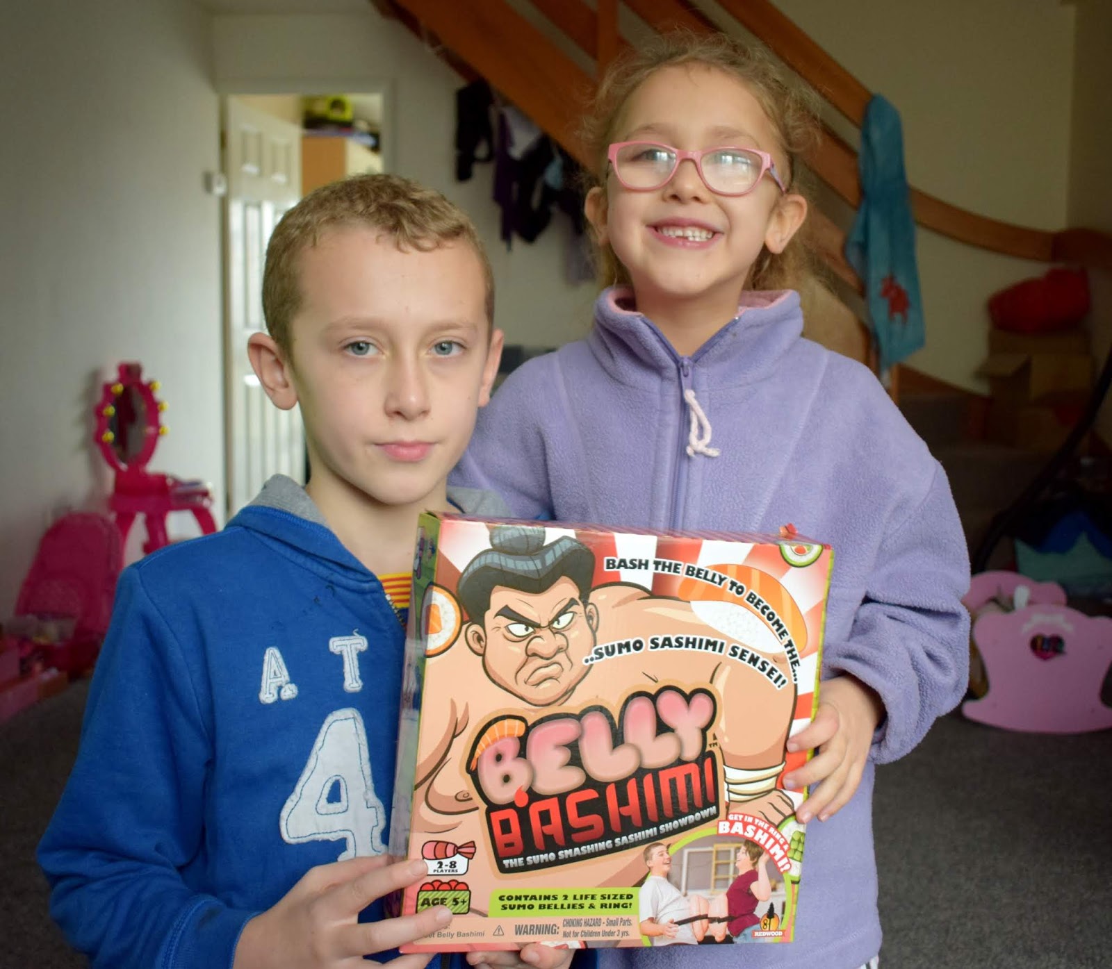 Tantrums To Smiles: Belly Bashimi - Game Review.