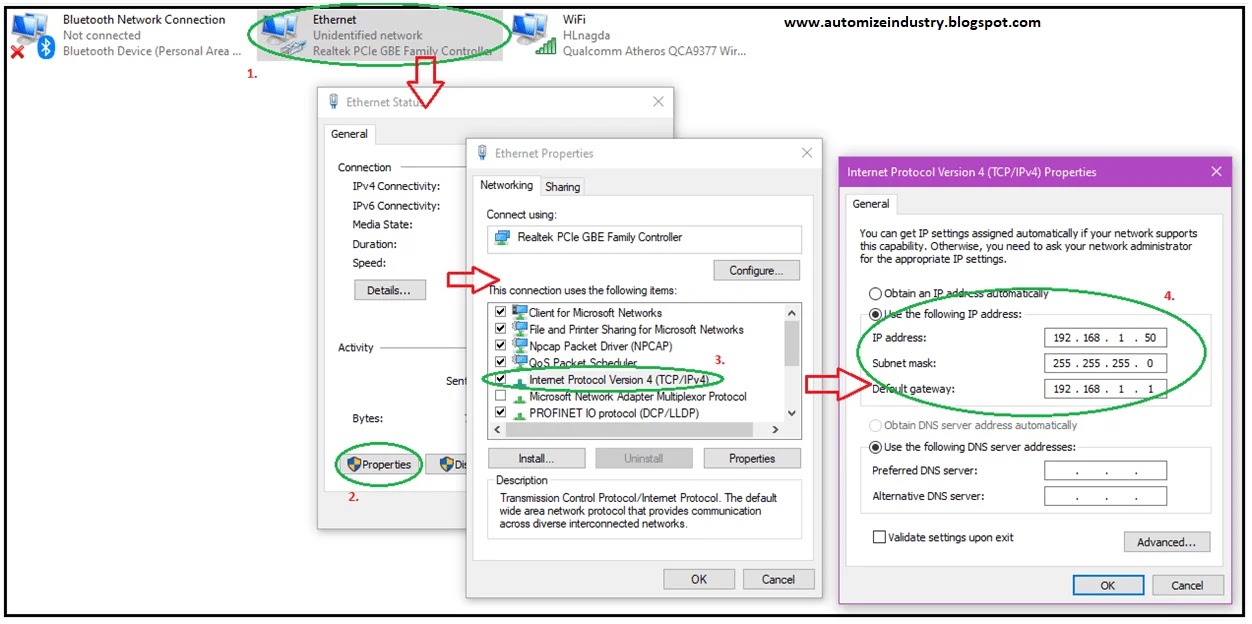 How to Detect an Unknown IP address of PLC