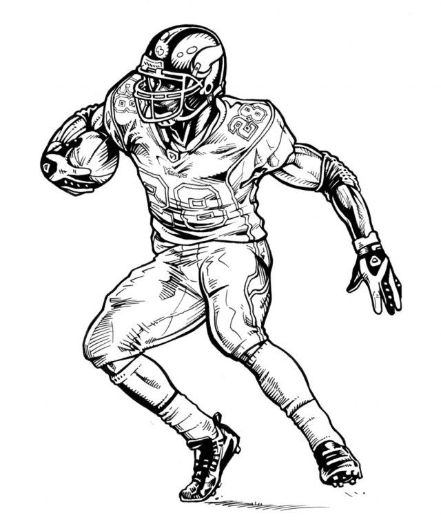 Peyton Manning Coloring Pages 2 ~ Coloring Pages