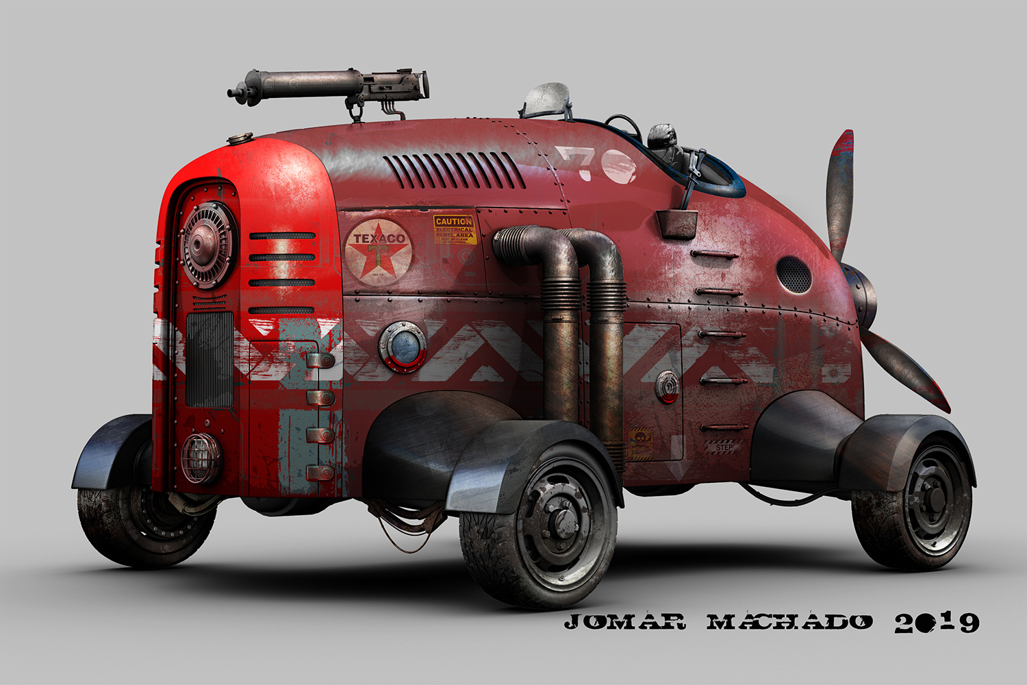 MY WORKS: The Red Bullet