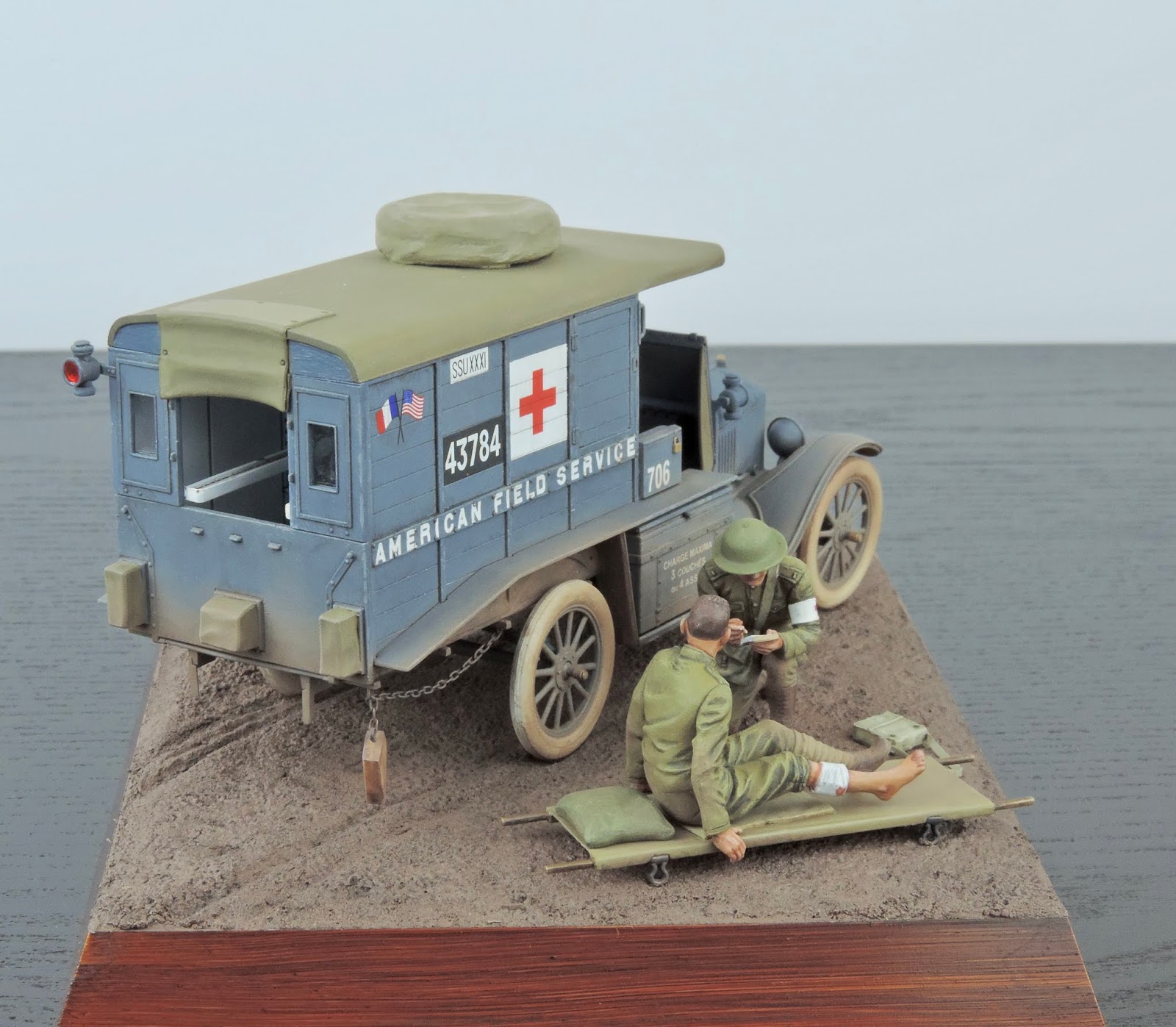 Pete's Model World : ICM Model T Ambulance Complete