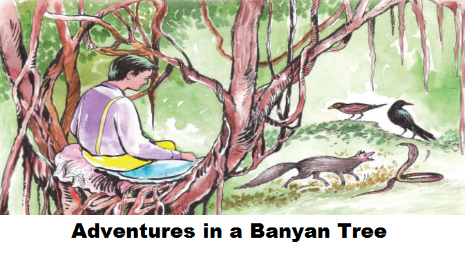 English Eduspot : SSLC English Lesson 1 - Adventures in a Banyan Tree ...