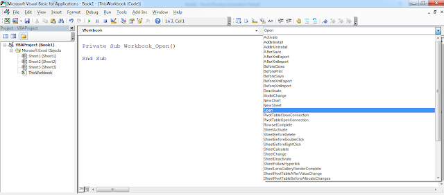 Excel Macro Class Workbook Object