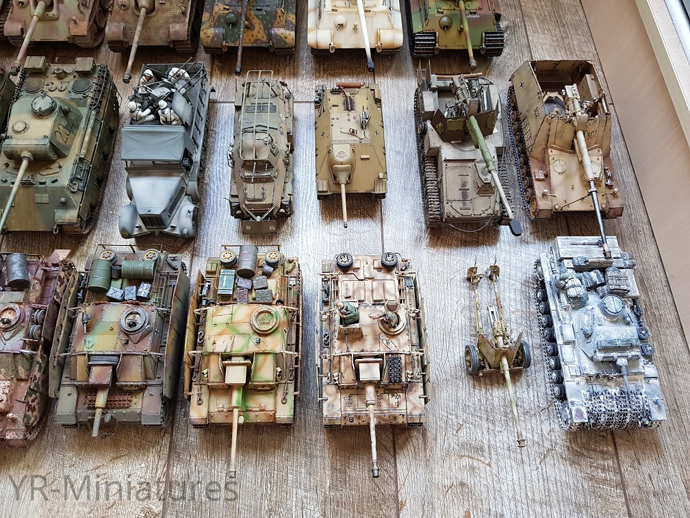 YR-Miniatures - models and miniatures: Panzers collection
