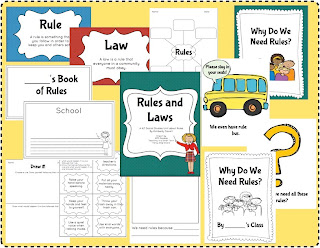 The Adventures of a K/1 Teacher: Rules & Laws