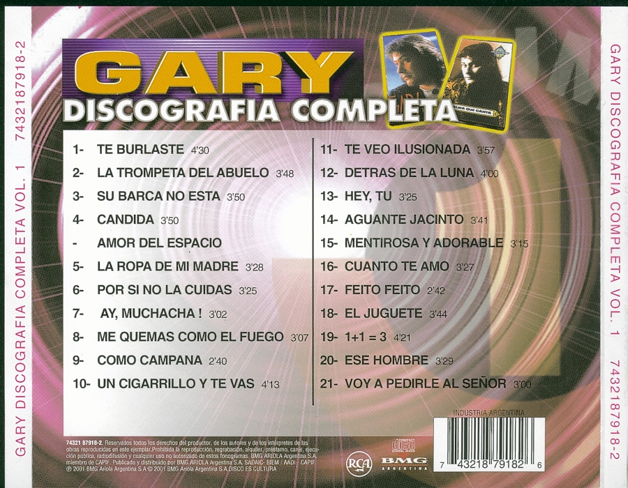 Gary discografia completa vol. 1 | Música Wiki | Fandom