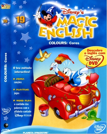 Baratta-infantil: Magic English (Disney): Vol.19 – Colours / Cores
