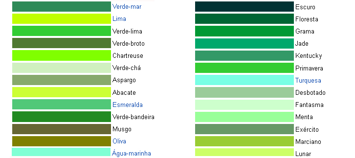 E quando a gente cresce...: Verde Menta que Amamos :3