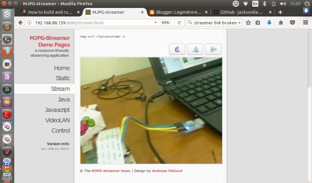 Raspberry Pi | Intall Mjpg Streamer