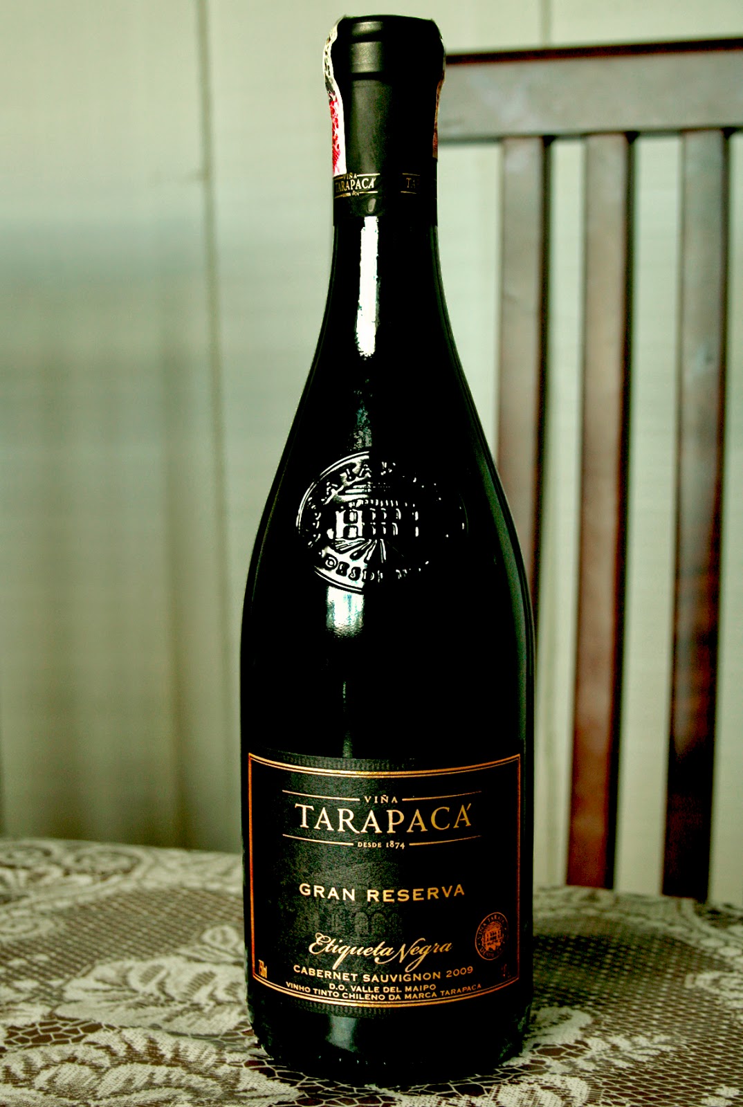 bitácora hedonista: Tarapacá Gran Reserva Etiqueta Negra 2009