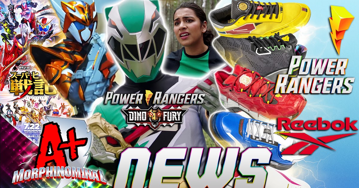 Reebok & Power Rangers COLLAB! It's Morphin Time For Our Feet ...