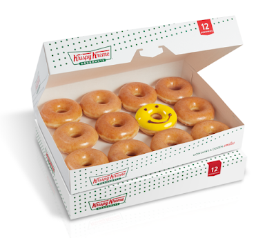 Krispy Kreme Offers Free Dozen Original Glazed Donuts with Every Order ...