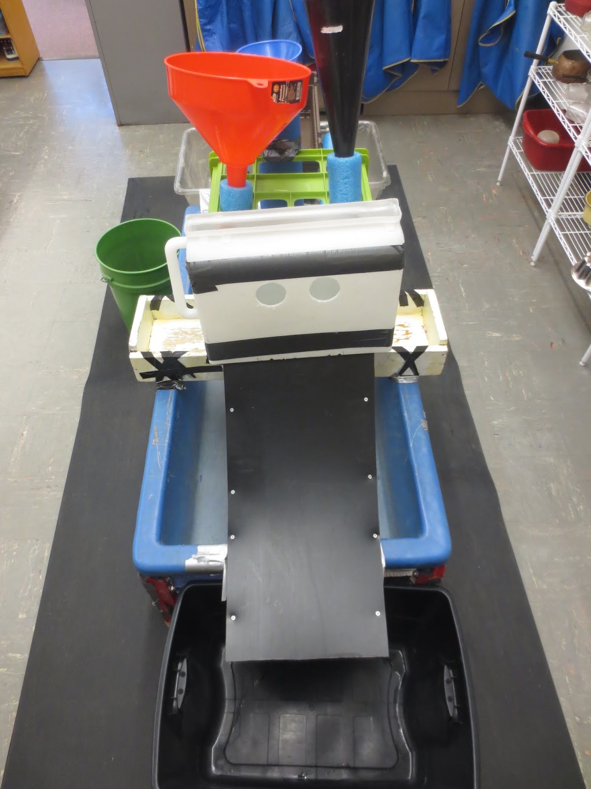 SAND AND WATER TABLES: The art of pouring