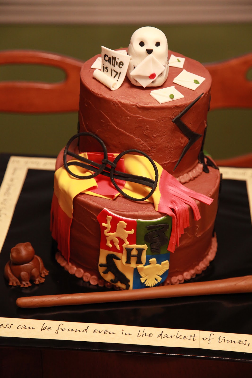the cake box girls: Harry Potter birthday cake the cake box girls: Harry Potter birthday cake
