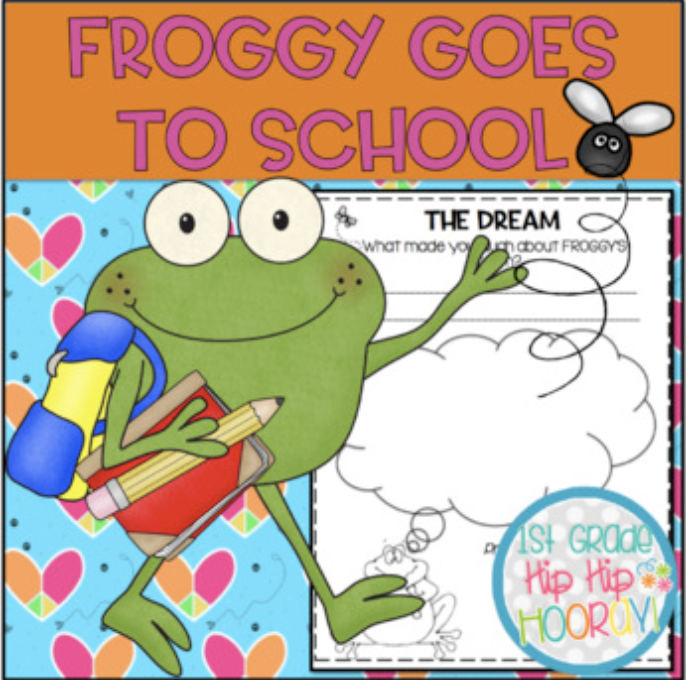 1st Grade Hip Hip Hooray!: Froggy Goes to School!