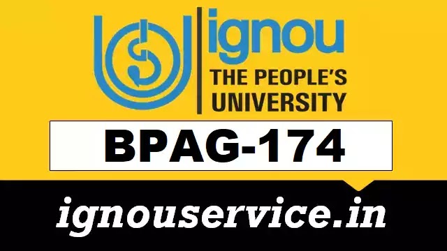 BPAG-174 Solved Assignment English Medium 2022-23