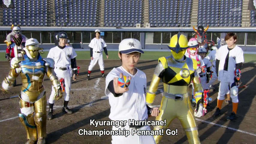 Kyuranger 40: It's A Home Run