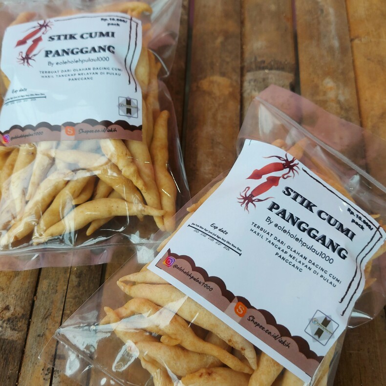 Stik Cumi Cemilan Rasa Mantap Oleh-oleh Pulau 1000 - Rasa Mantap