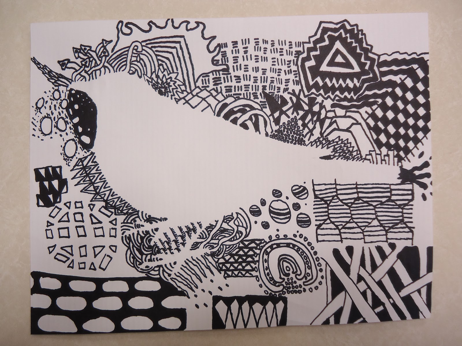 Mini Matisse: Negative Spacetangles