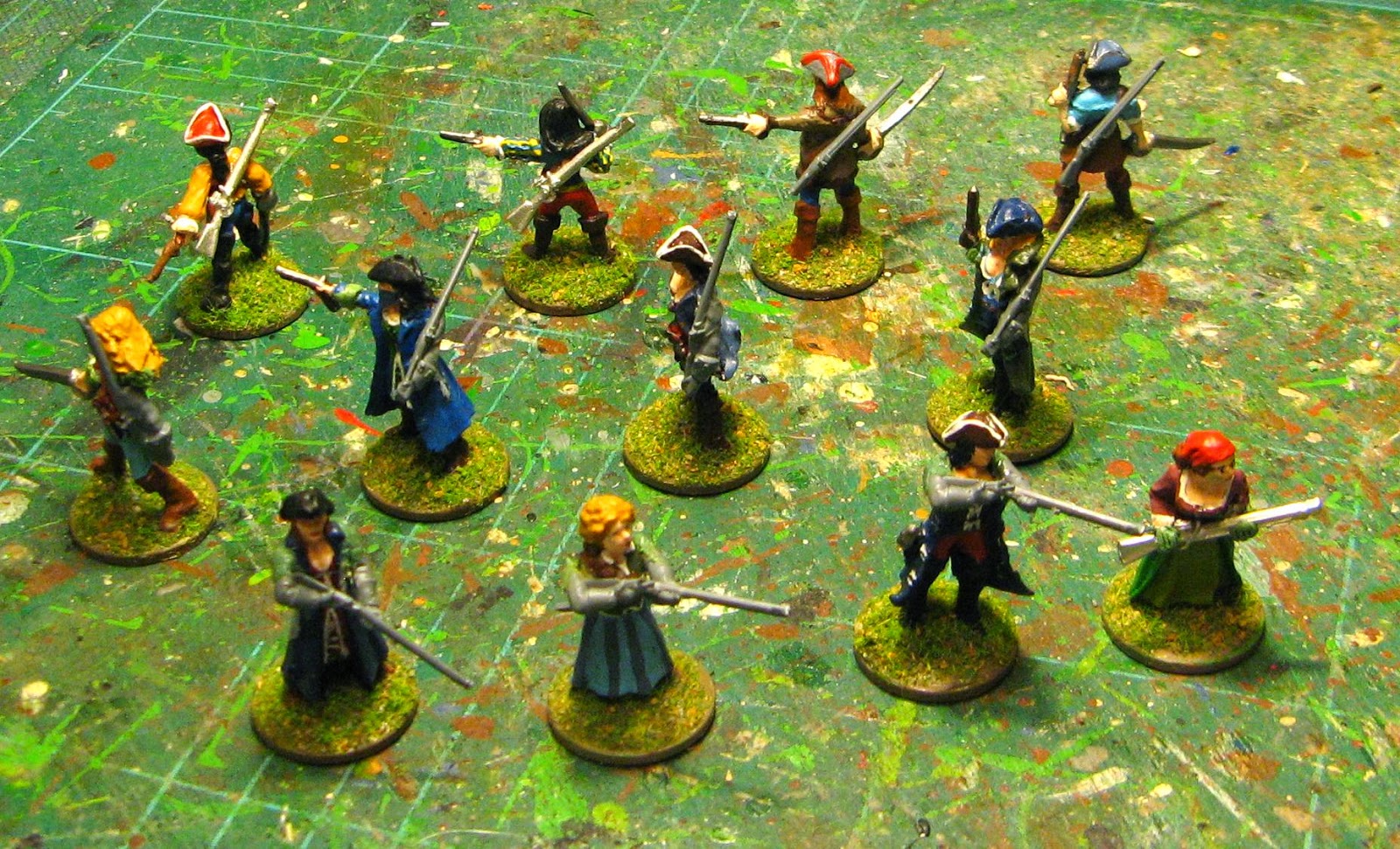 The Kingdom of Wittenberg: the Irregulars get some muskets..