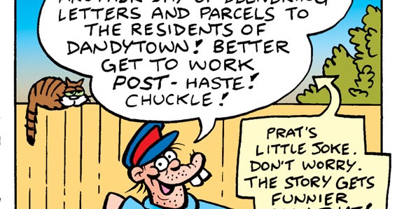 Lew Stringer Comics: Postman Prat returns this year!
